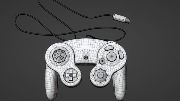 Nintendo GameCube Controller 3D - TurboSquid 1863068