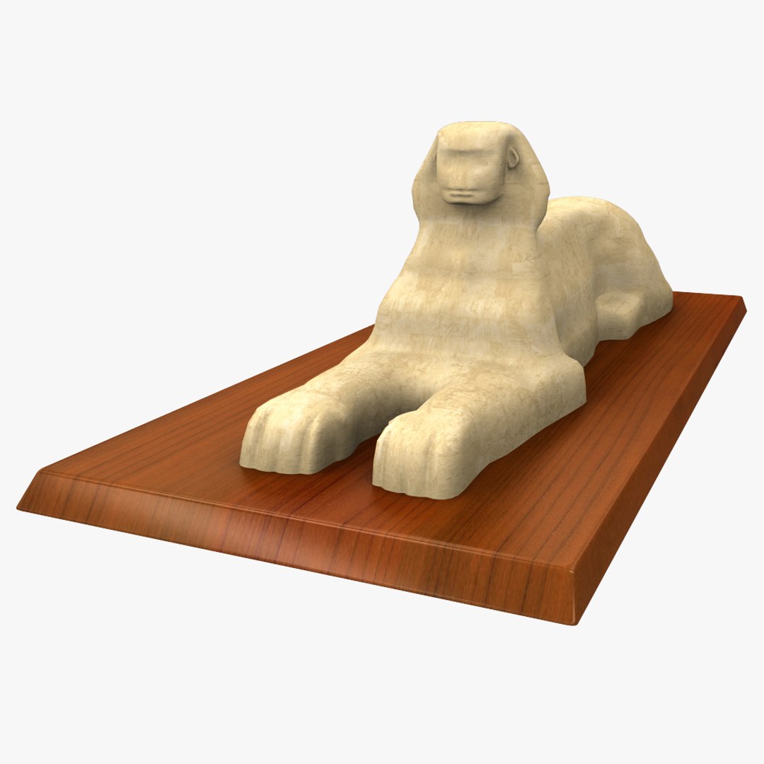 great sphinx 3d model