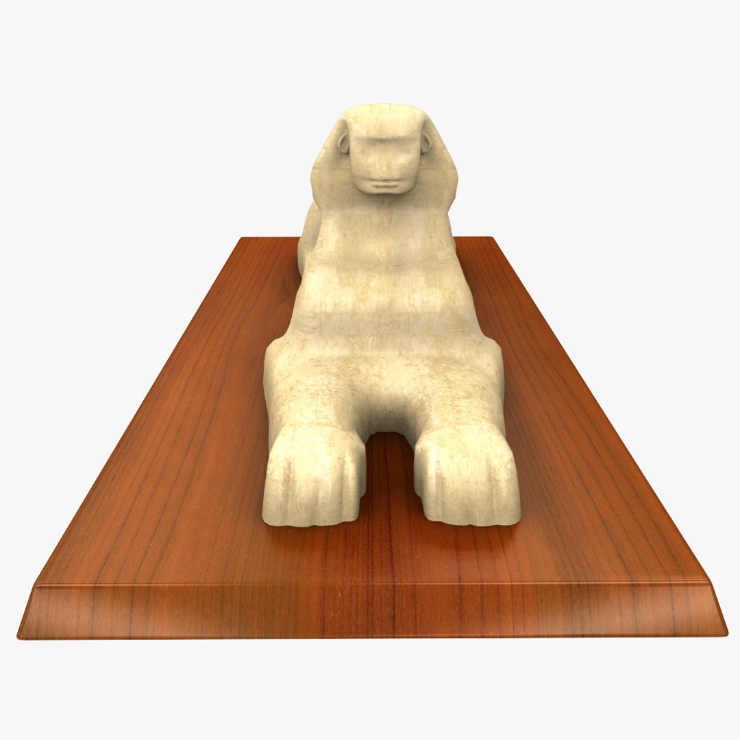 great sphinx 3d model