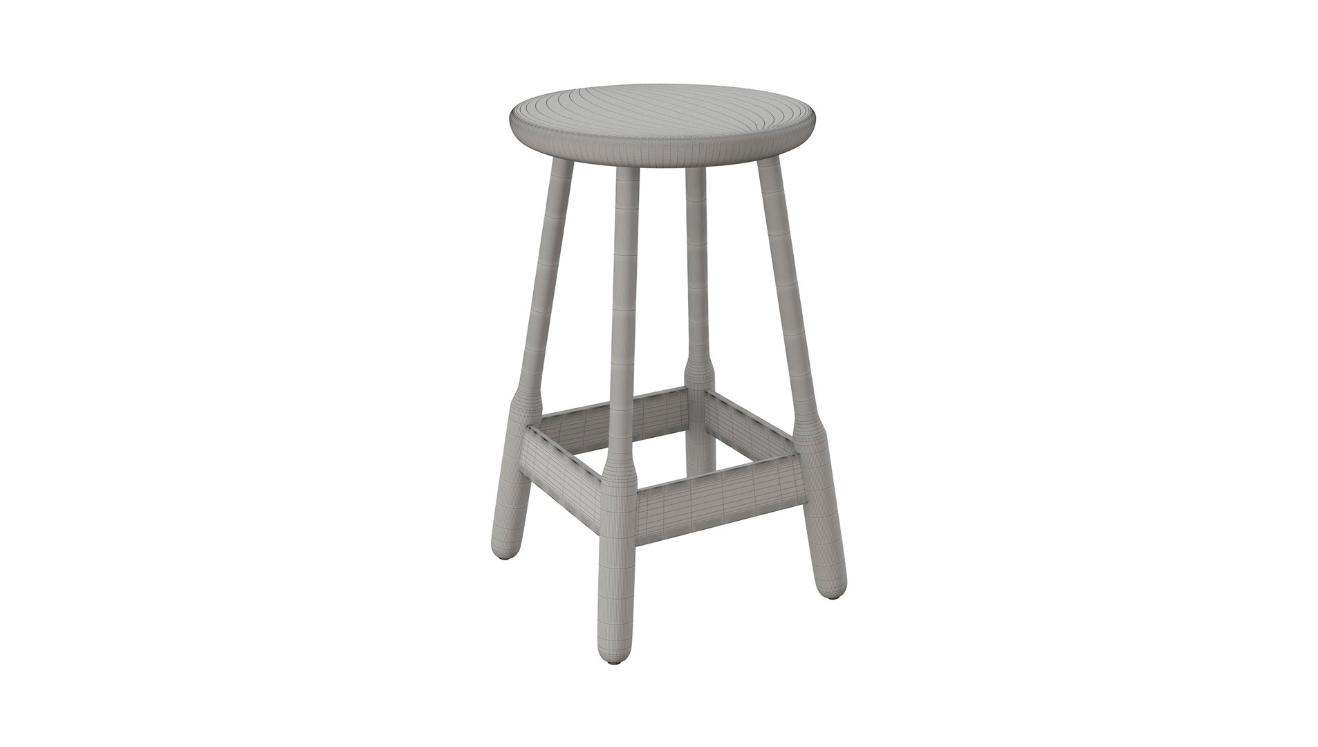 3D Albert Bar Stool - TurboSquid 1951017