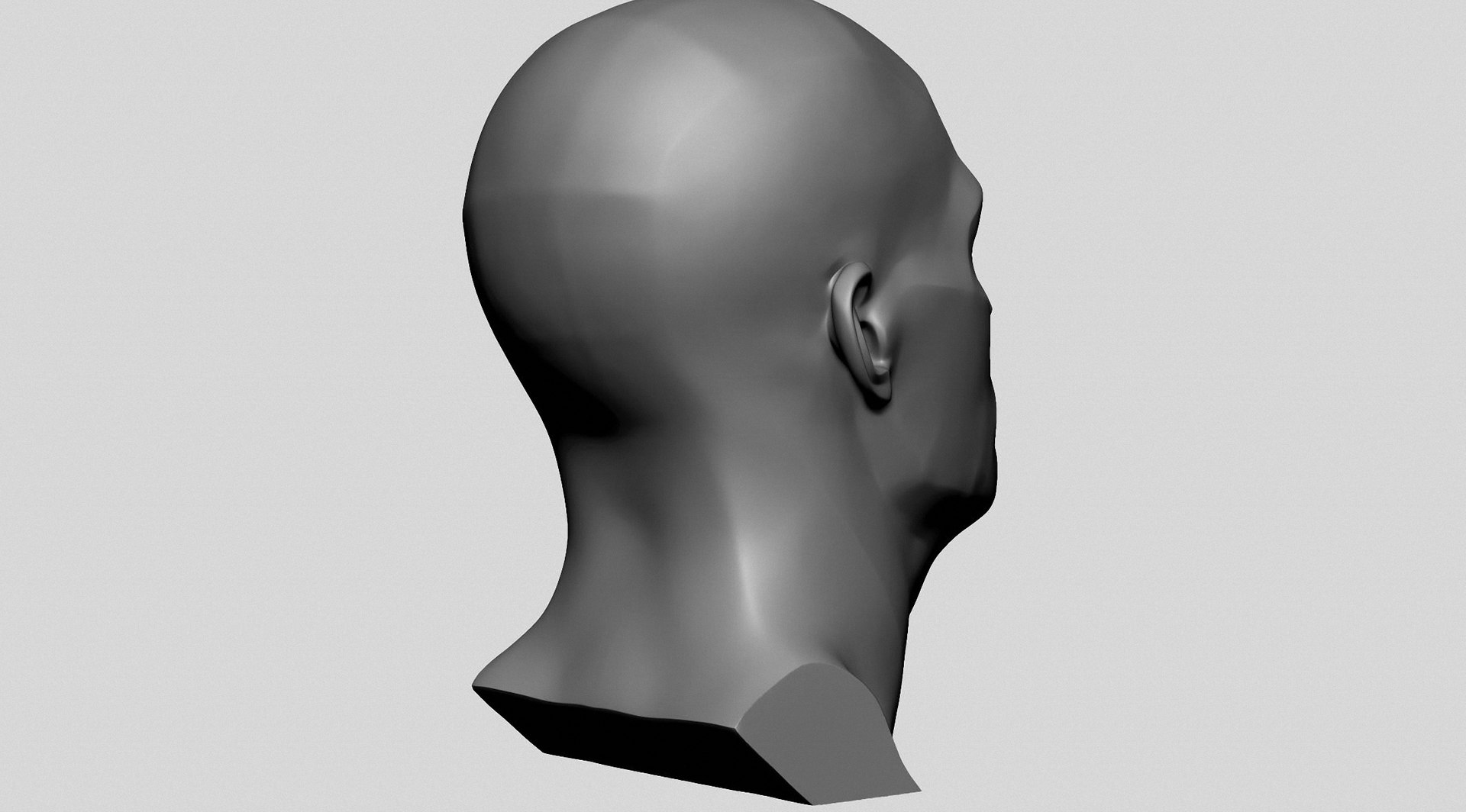 3D Male Head Planes Model - TurboSquid 1891917