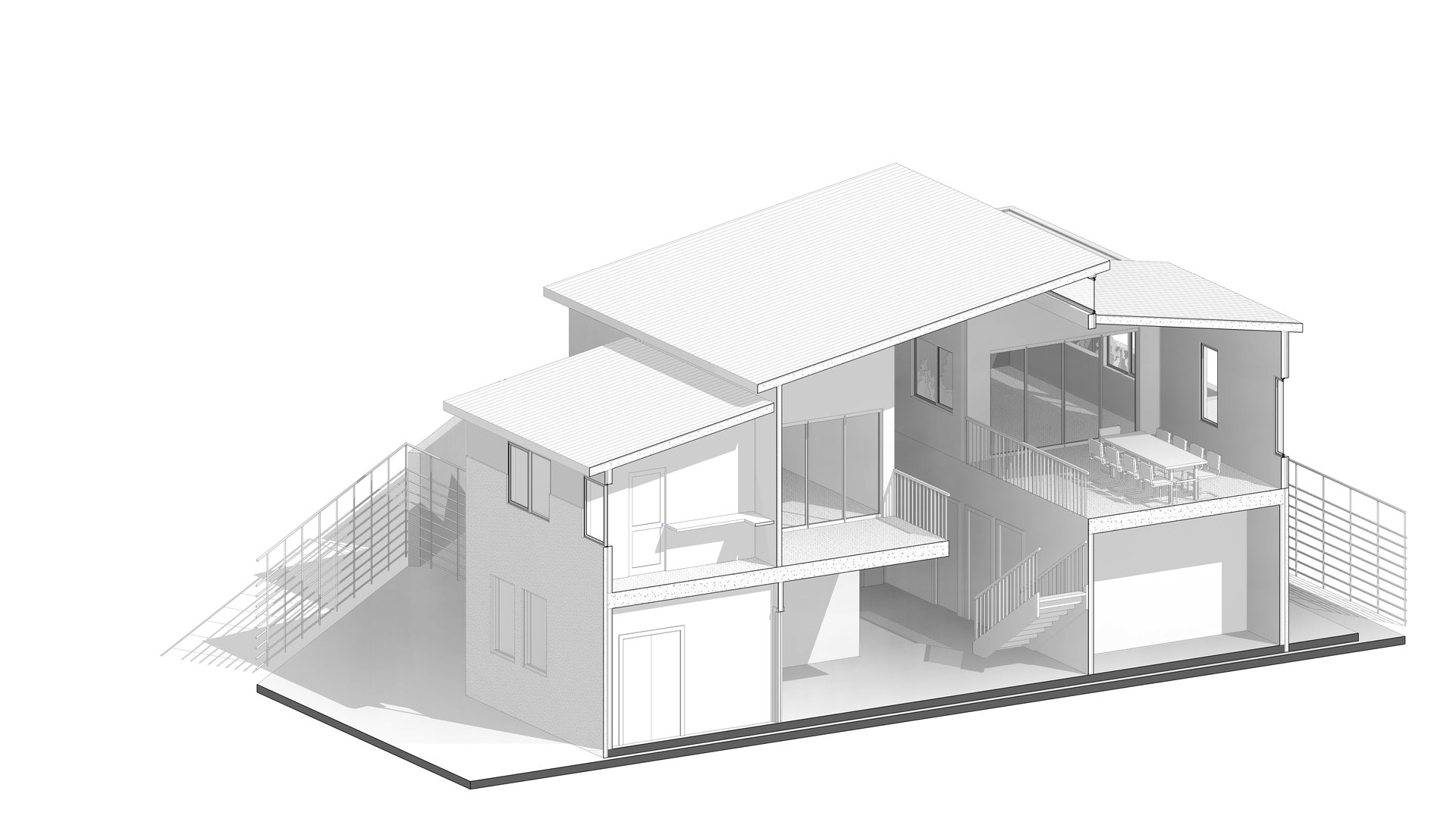 Single house revit architecture 3D model - TurboSquid 1537020