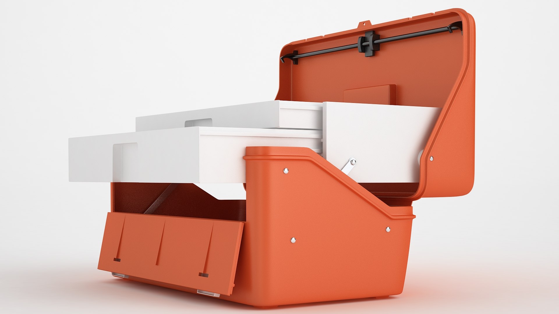 3D First Aid Paramedic Box 01 Model - TurboSquid 2029380