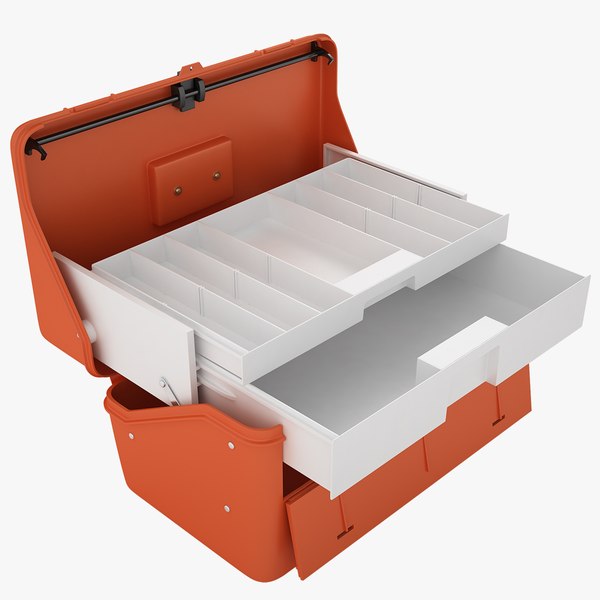 modelo 3d First Aid Paramedic Box 01 - TurboSquid 2029380