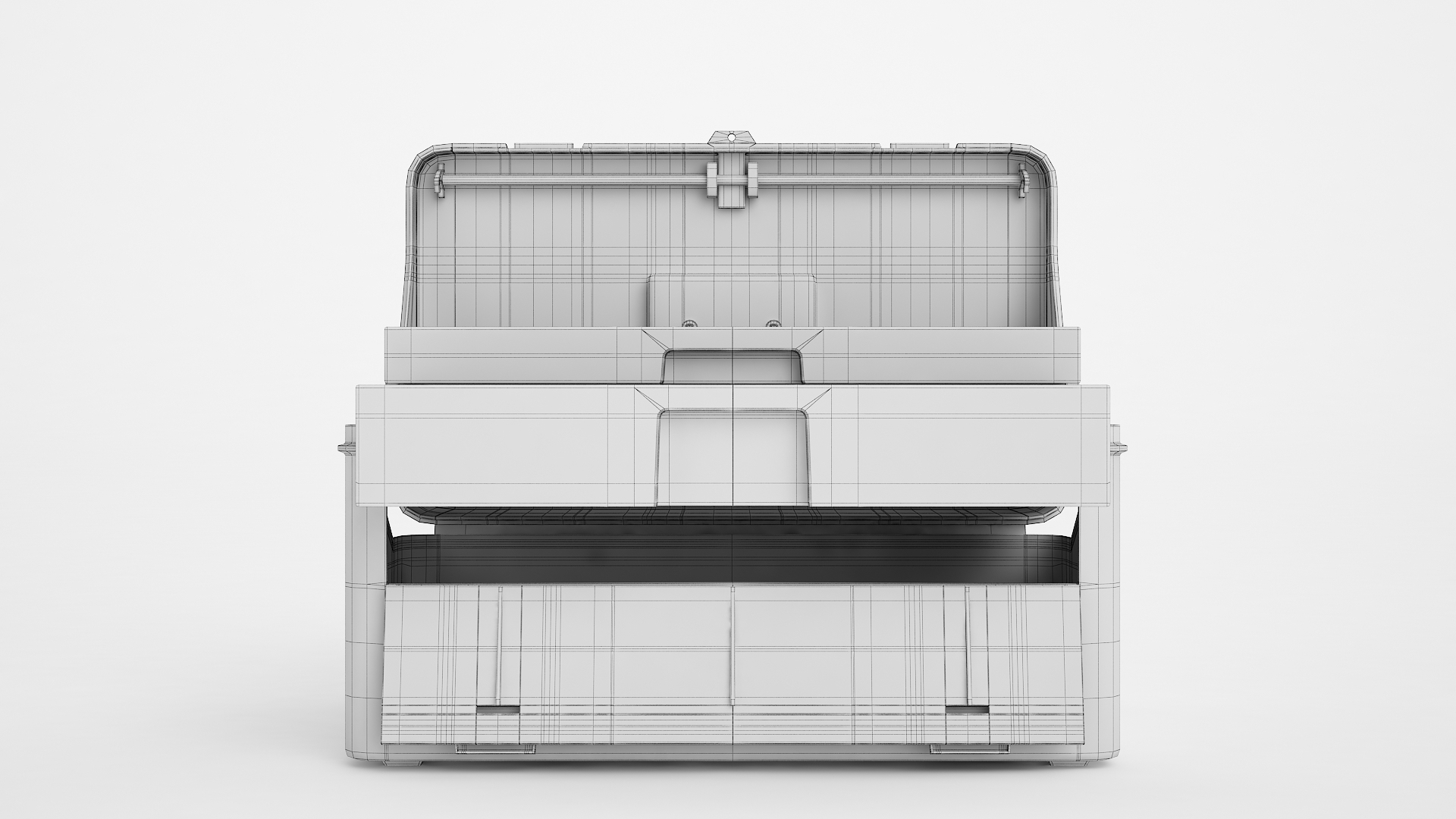 3D First Aid Paramedic Box 01 Model - TurboSquid 2029380