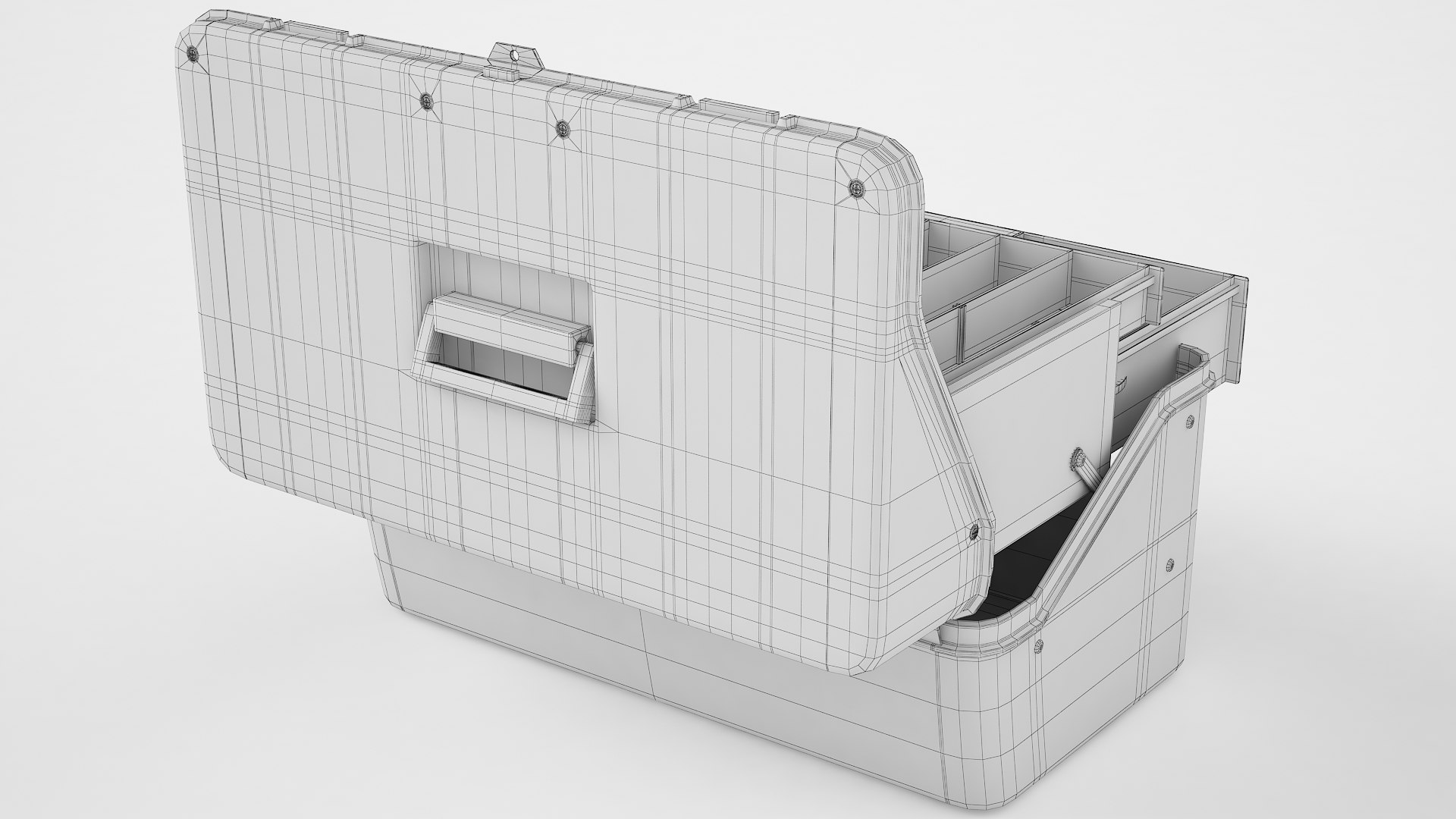 3D First Aid Paramedic Box 01 Model - TurboSquid 2029380