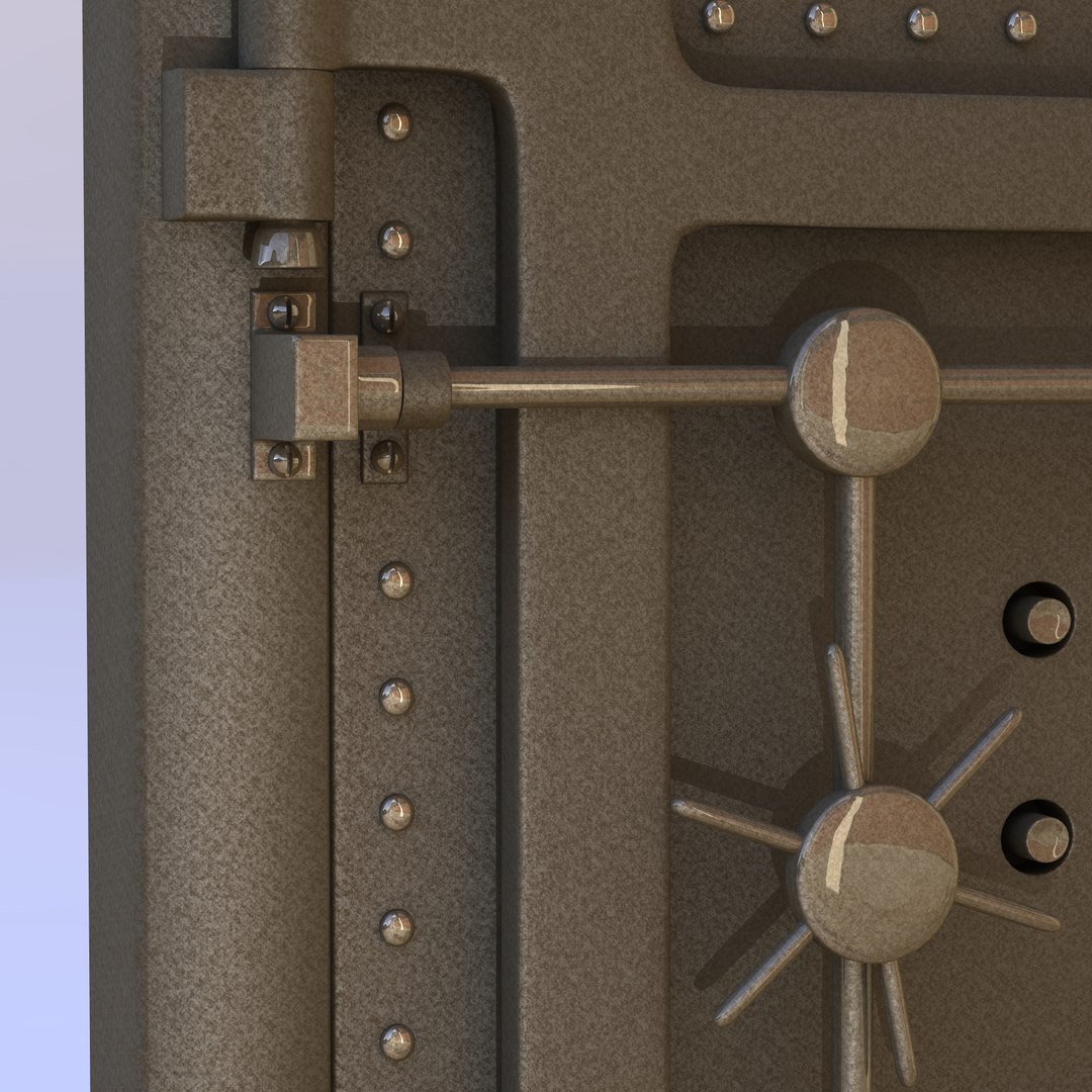 3D model vault door - TurboSquid 1230431