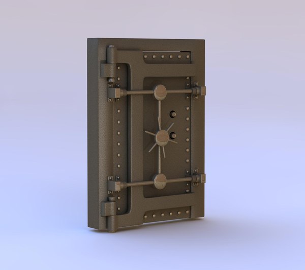 3D model vault door - TurboSquid 1230431