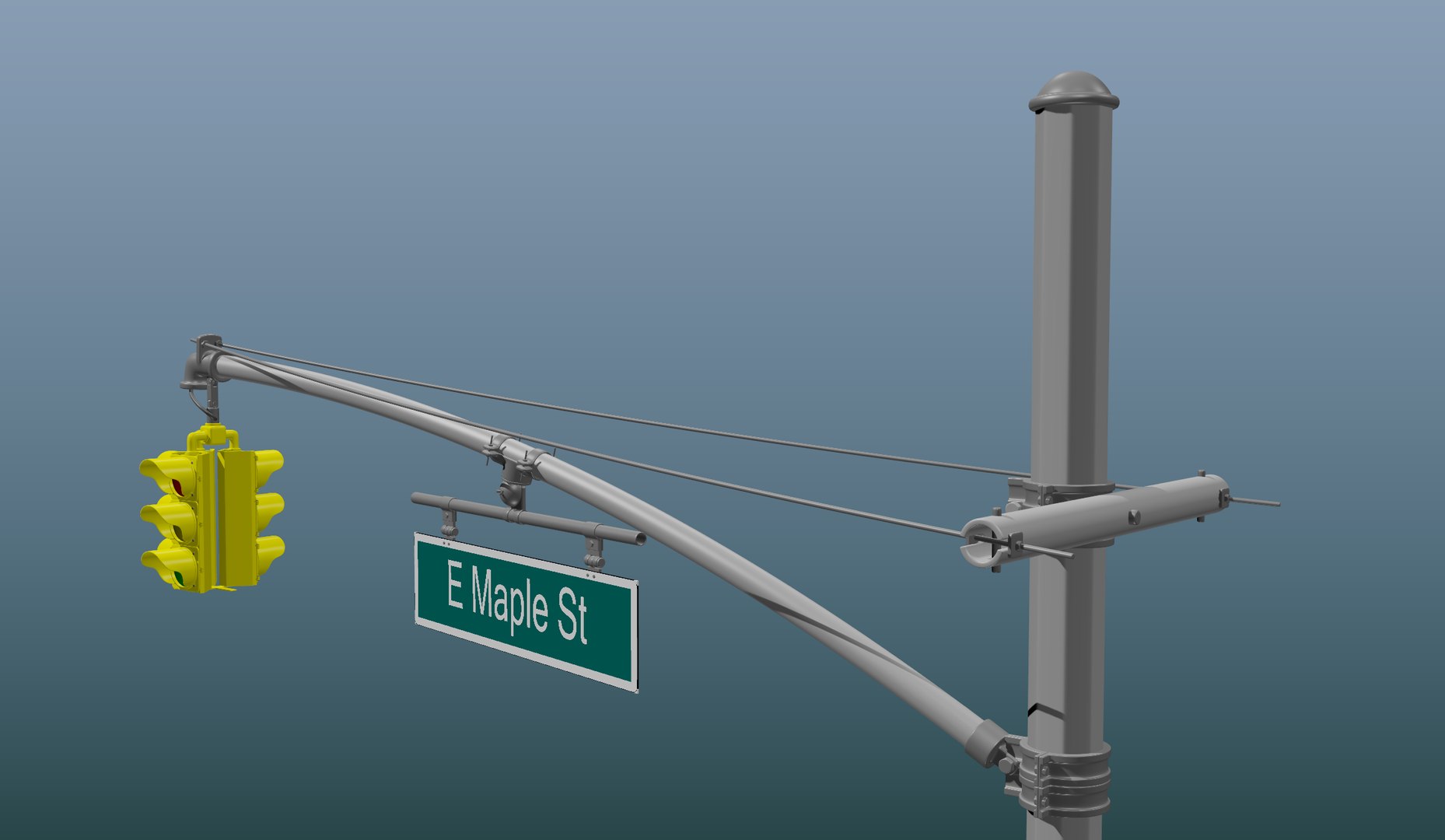 Traffic Light Model - TurboSquid 2184118