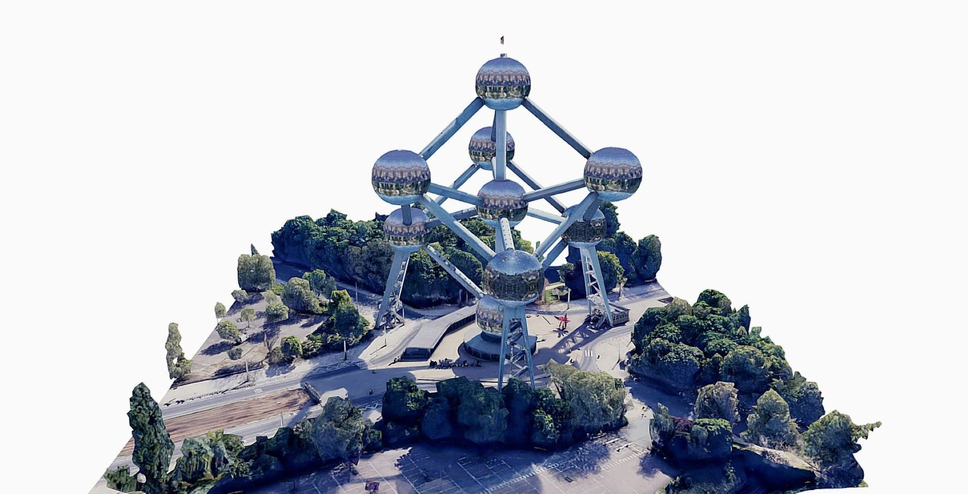 The Atomium 3D Model - TurboSquid 1844143
