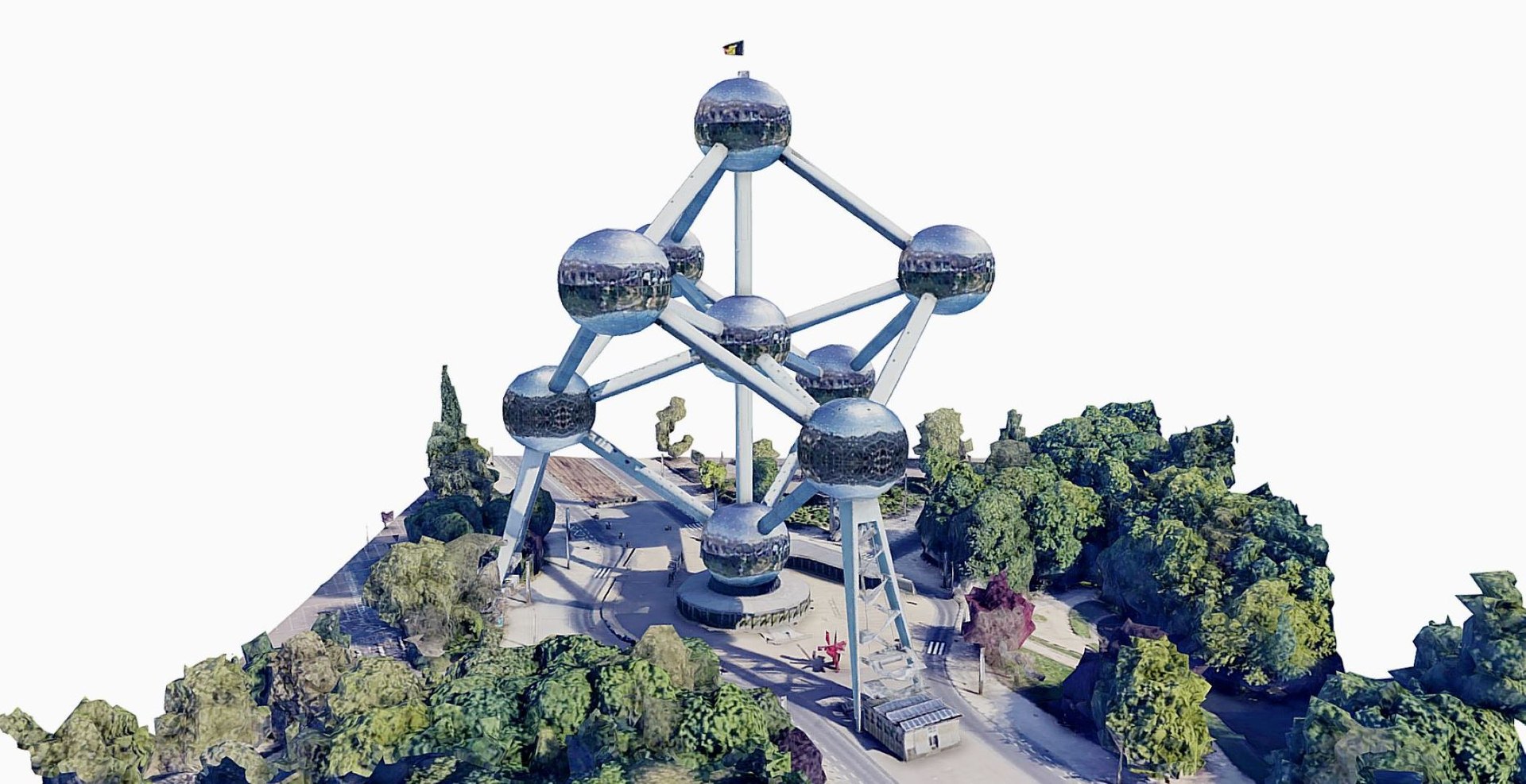 The Atomium 3D Model - TurboSquid 1844143