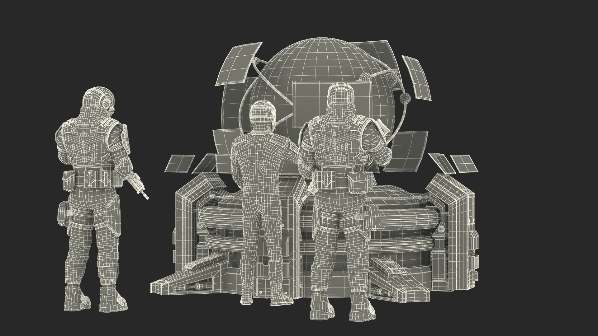 3D Captains Holo Command Table - TurboSquid 2292361