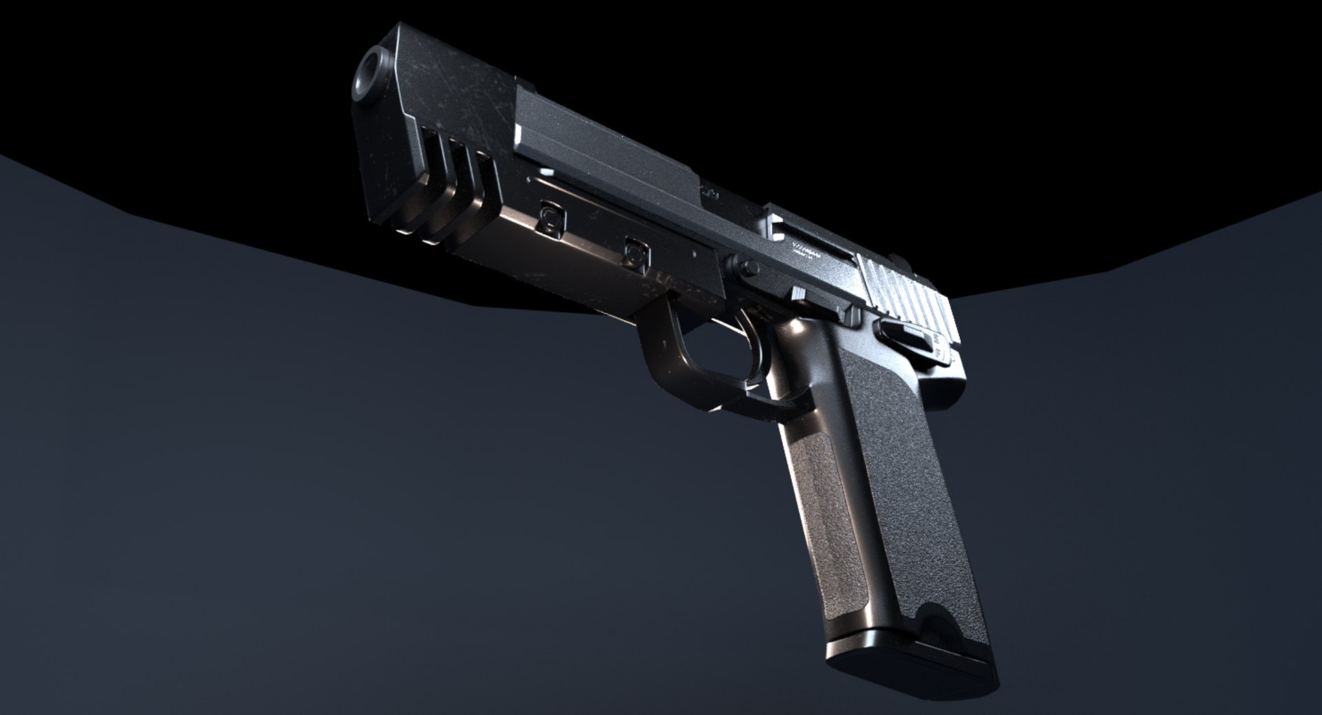 Usp Match 3D Model - TurboSquid 1288837
