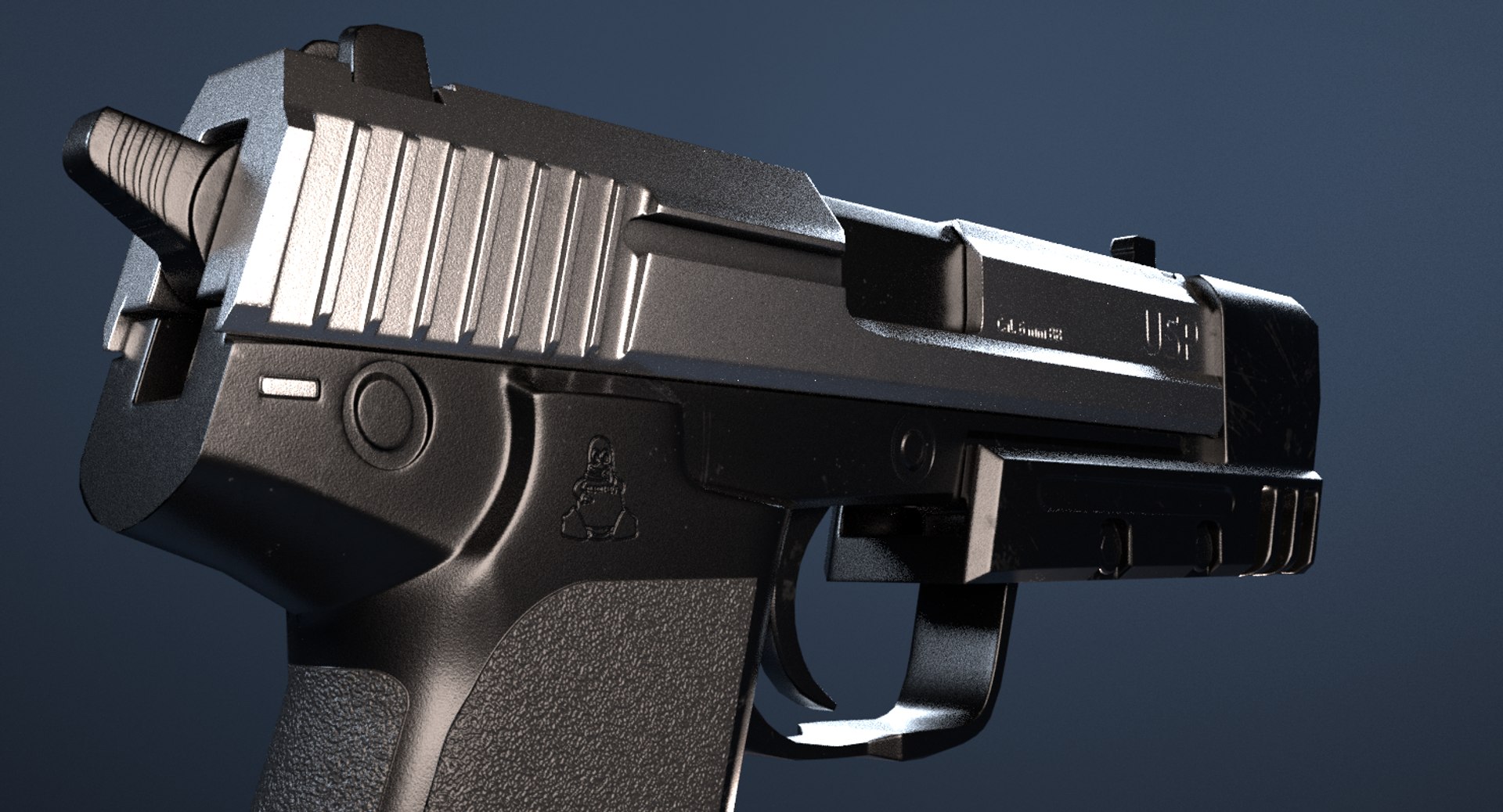 Usp Match 3D Model - TurboSquid 1288837