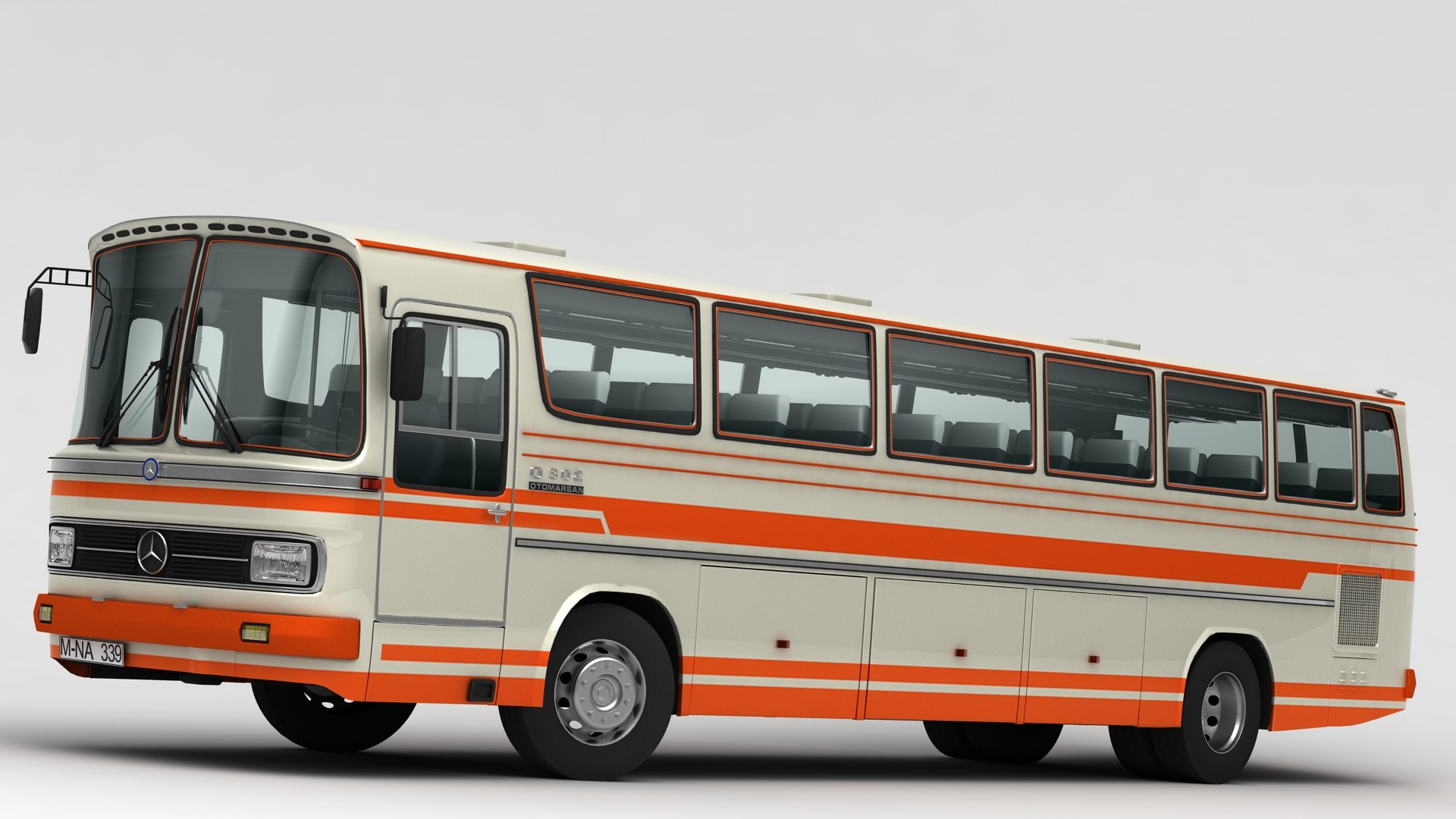 Mercedes Benz O 302 3D - TurboSquid 1994972