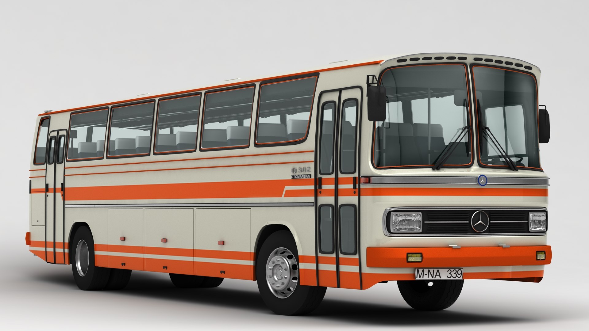 Mercedes Benz O 302 3D - TurboSquid 1994972