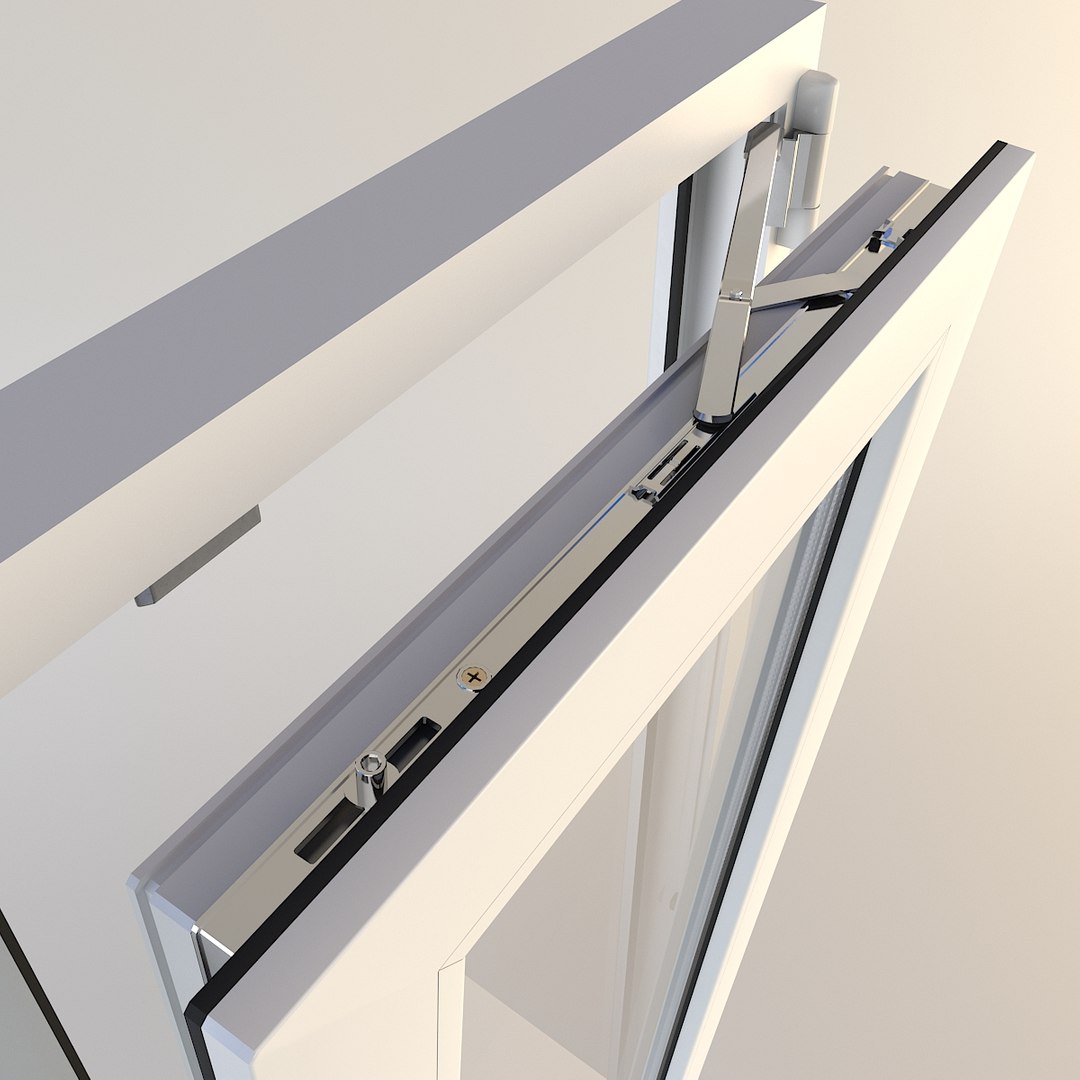 3d Model Window Plastic Pvc