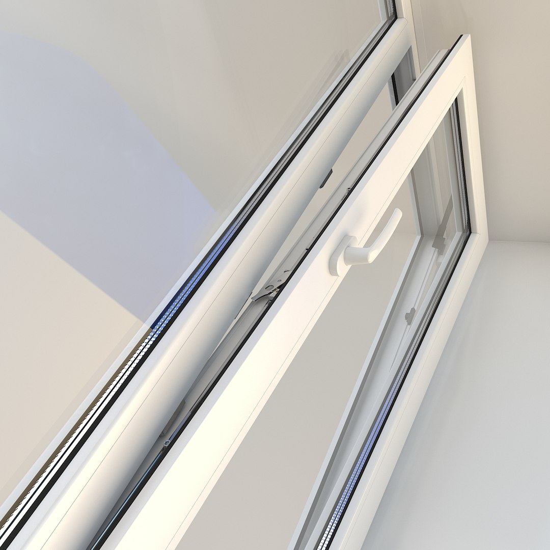3d Model Window Plastic Pvc