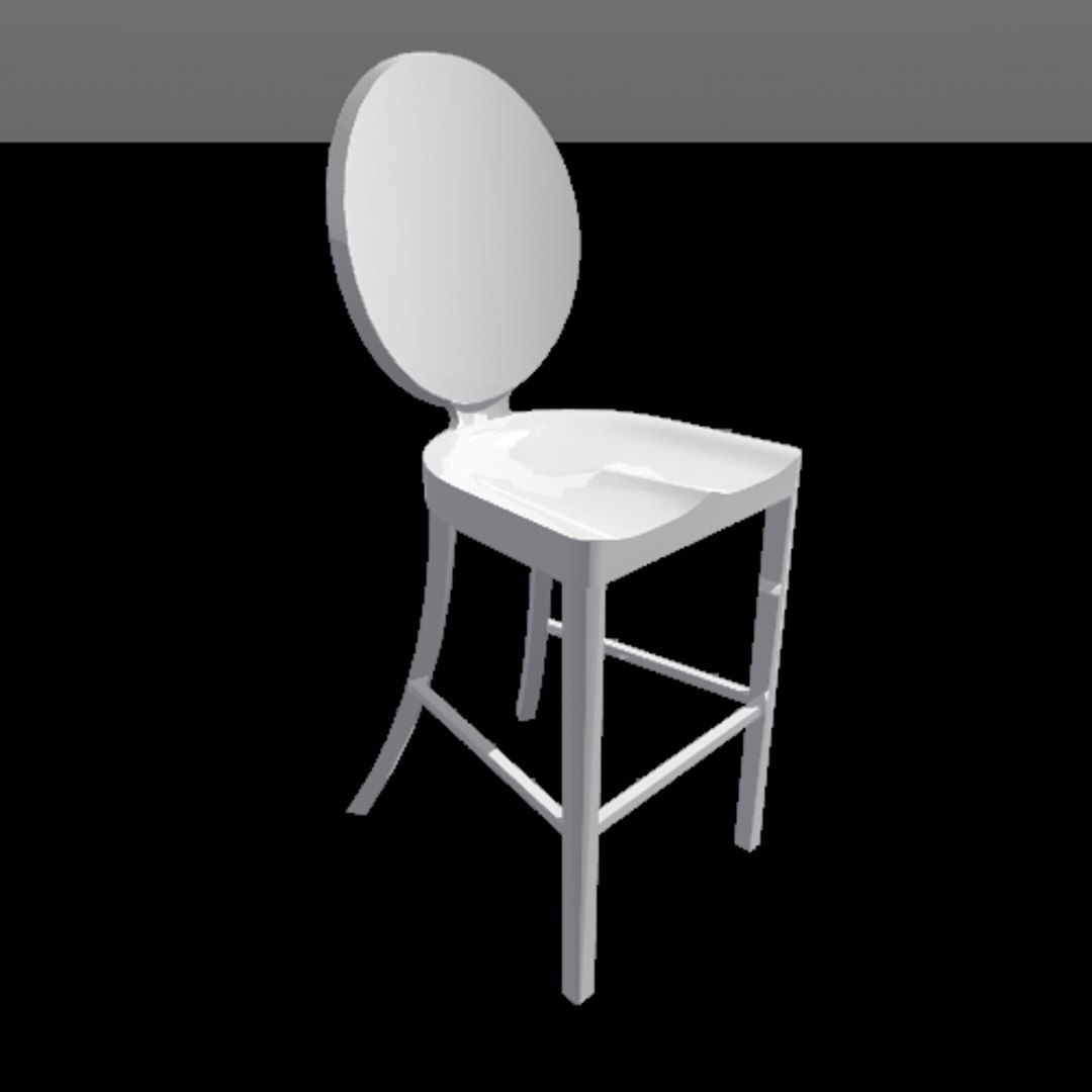 3d model kong stool