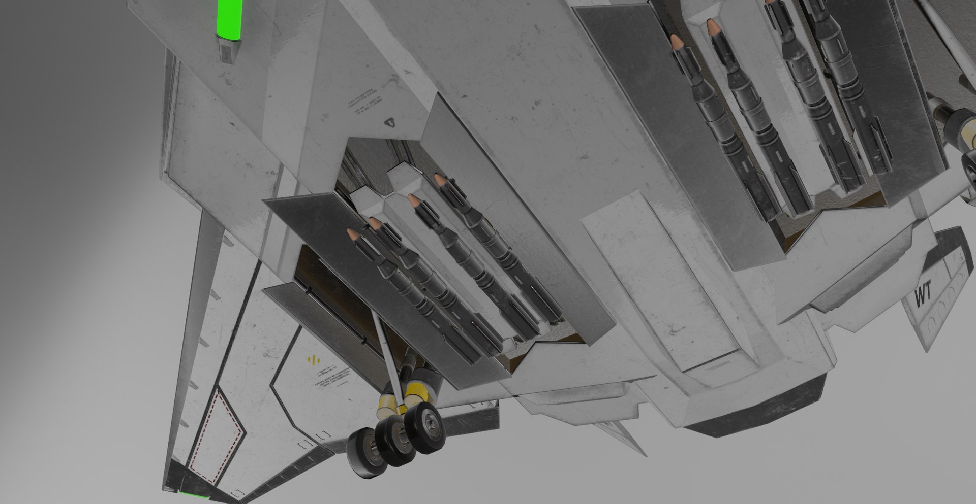 3D Jet Fighter Substance Painter Files Attached 8K Textures Model ...
