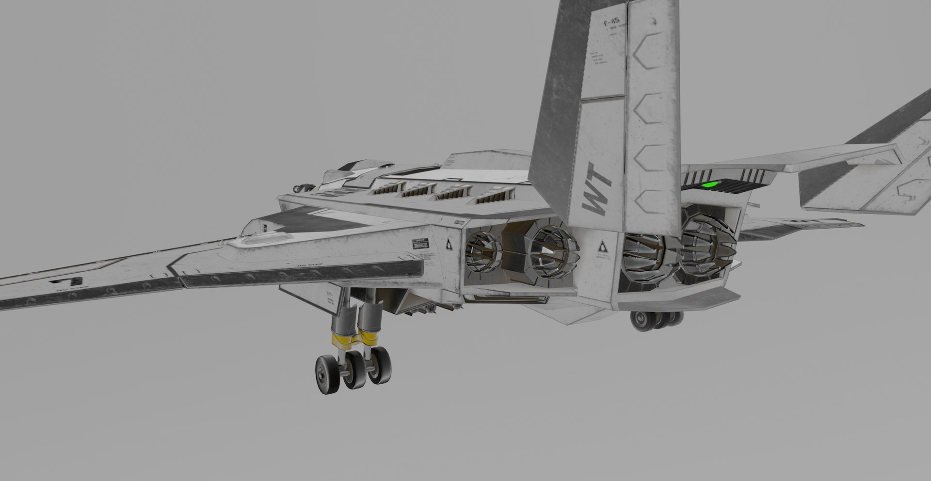 3D Jet Fighter Substance Painter Files Attached 8K Textures Model ...