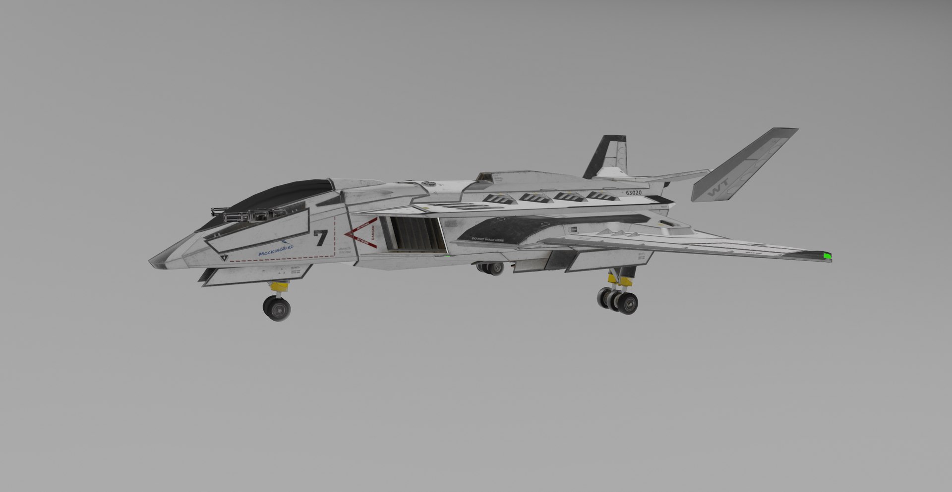 3D Jet Fighter Substance Painter Files Attached 8K Textures Model ...