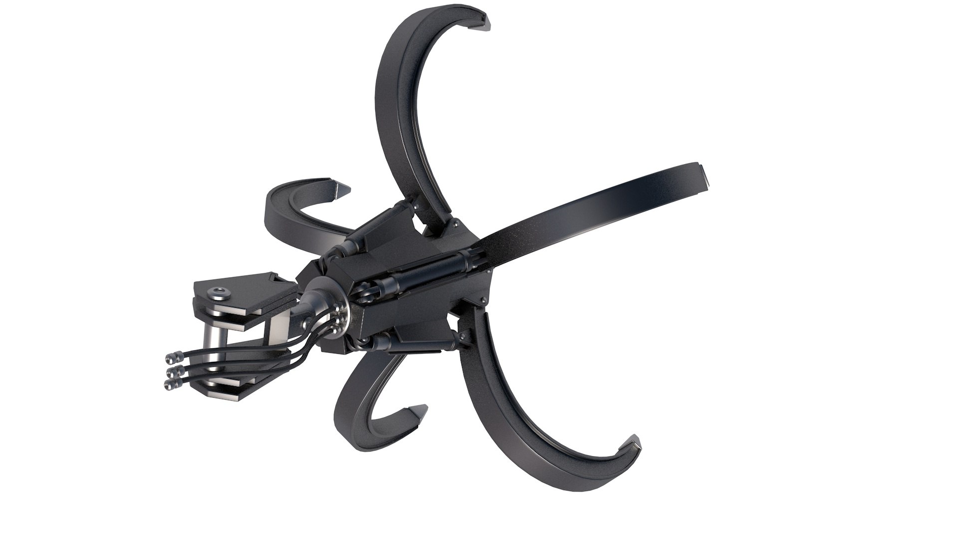 3D Hydraulic Grab Model - TurboSquid 2056404