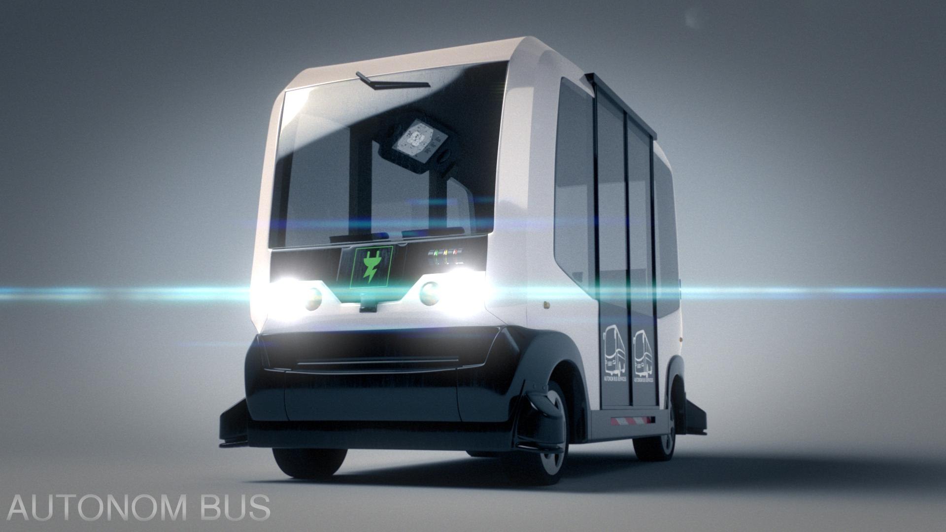 3D autonom bus - TurboSquid 1458237