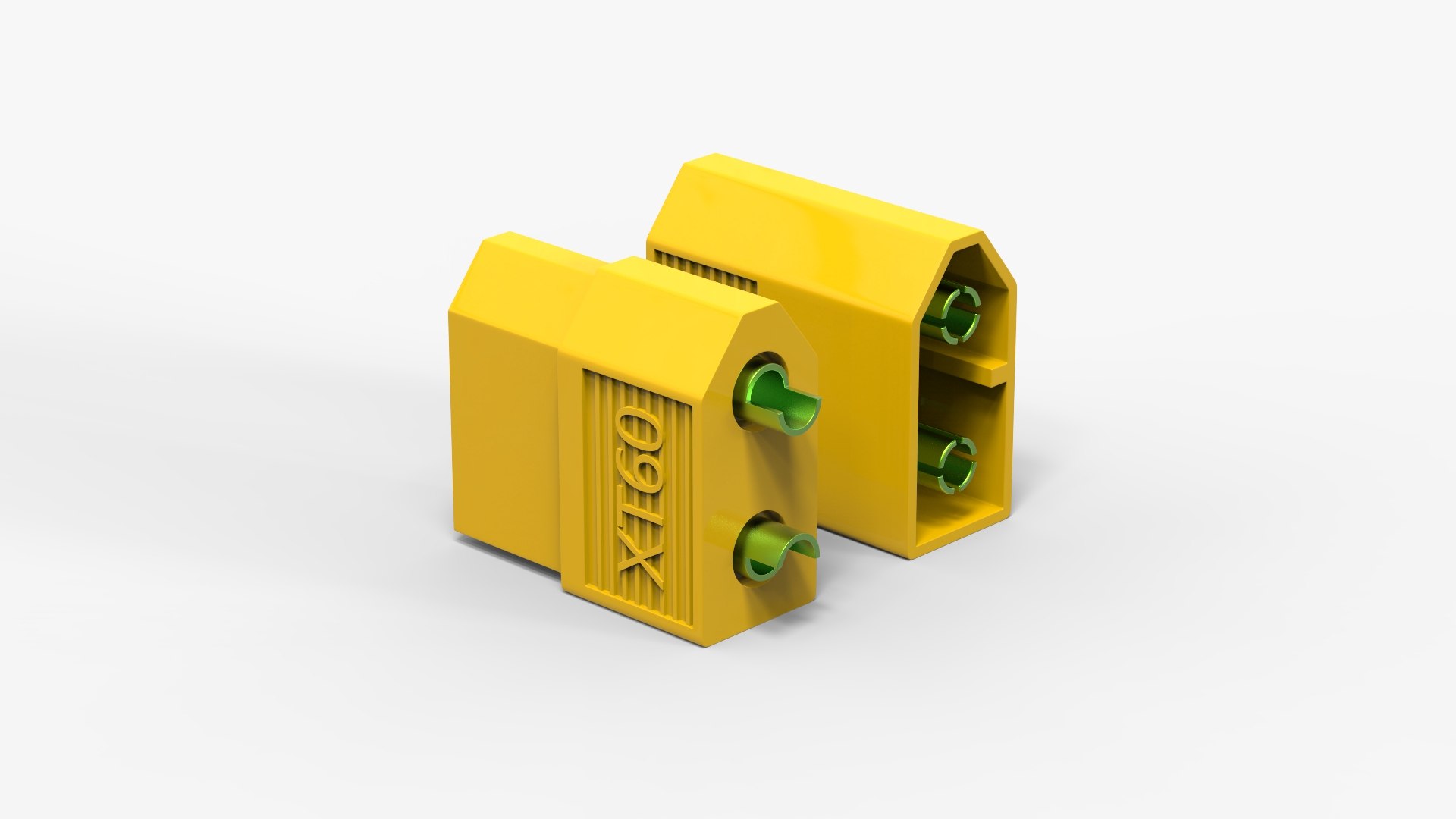 3D Xt60 Connectors - TurboSquid 1710759