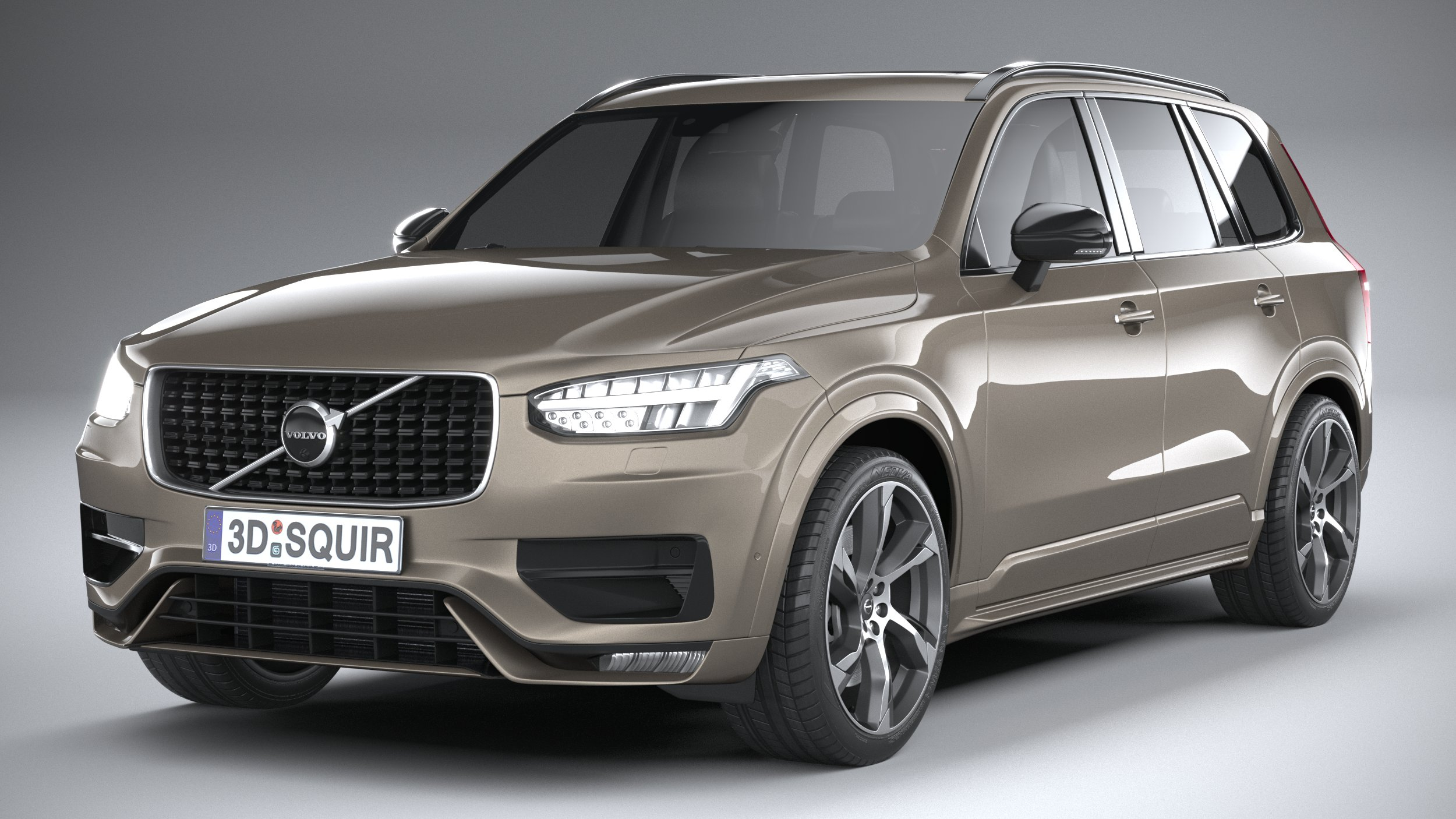 Xc90 r-design 2020 3D - TurboSquid 1687275