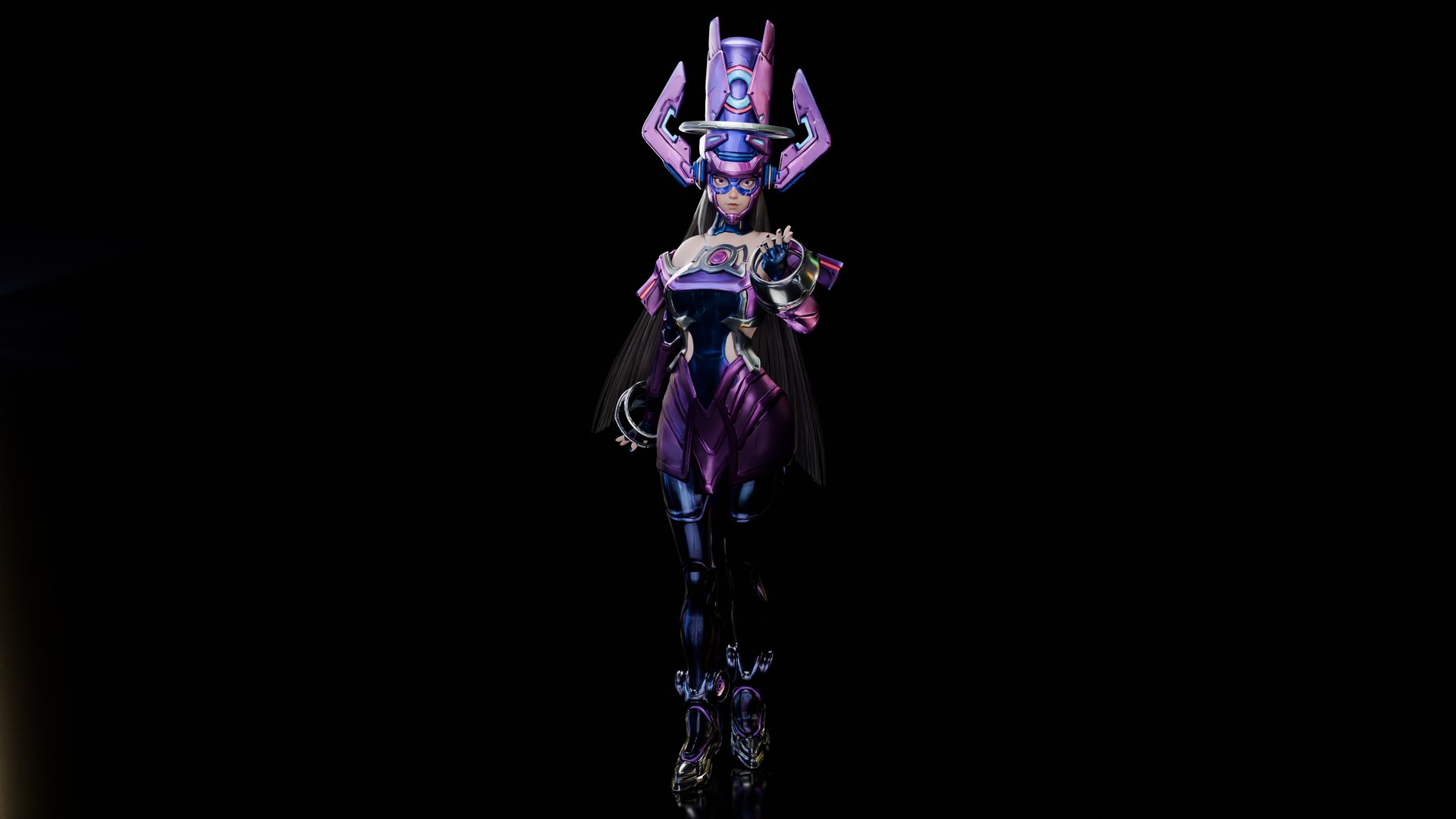 Galacta Nude 3D Model - TurboSquid 2341083