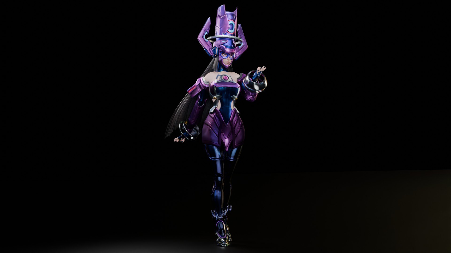 Galacta Nude 3D Model - TurboSquid 2341083