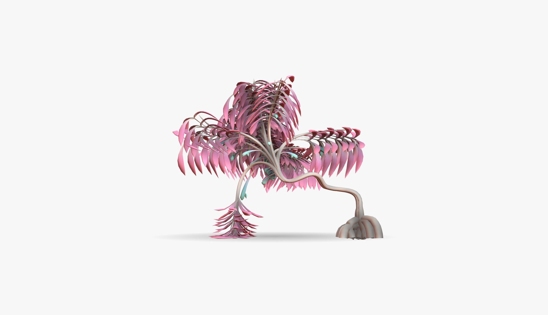 3D Alien Plants Set 007 - TurboSquid 2131401