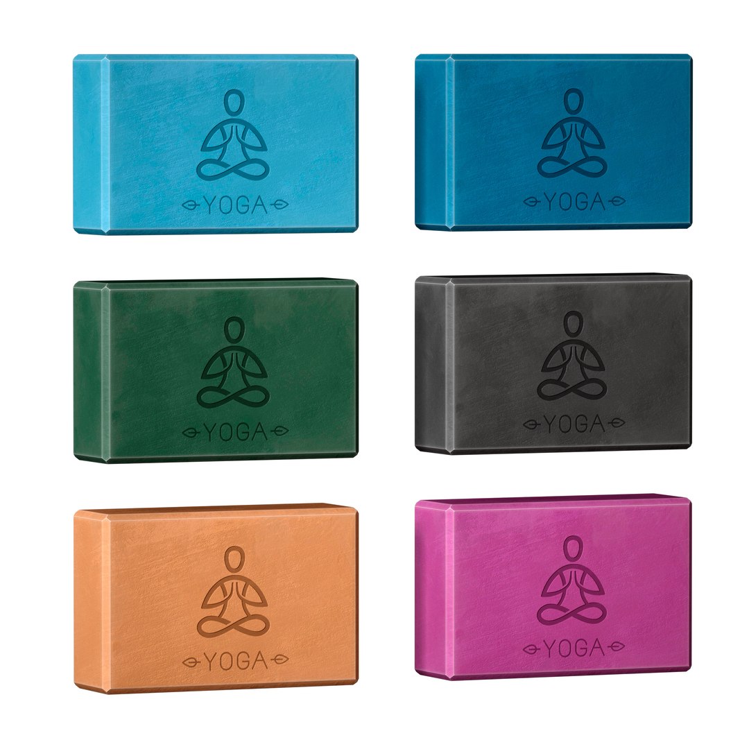 3D Color Blocks For Yoga - TurboSquid 2060644