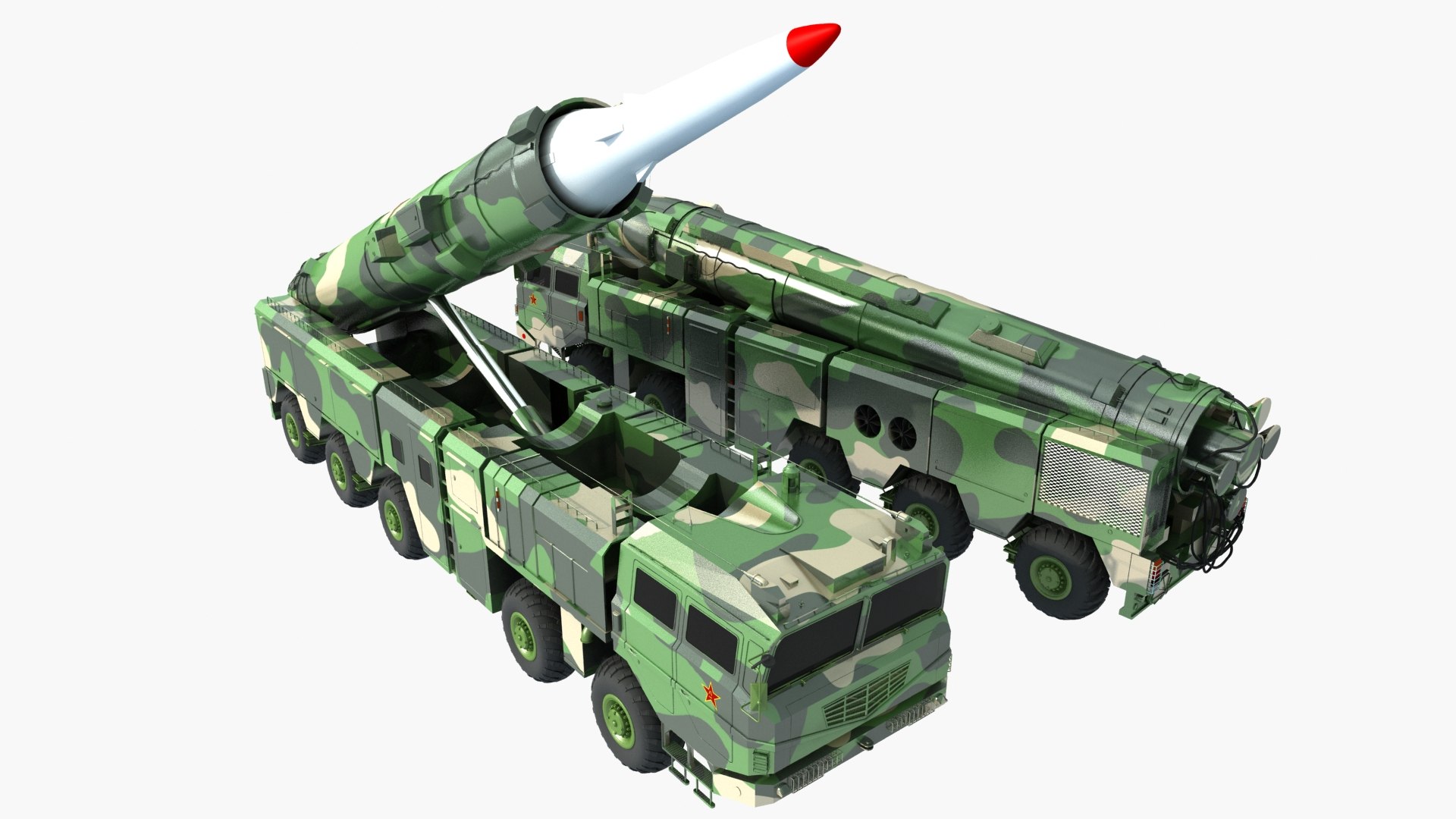 modelo 3d DF-21 - TurboSquid 1660355