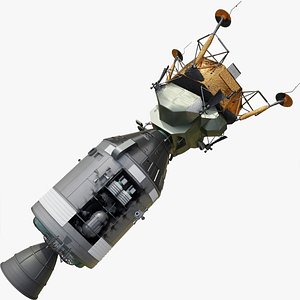 apollo lunar module lander 3d model