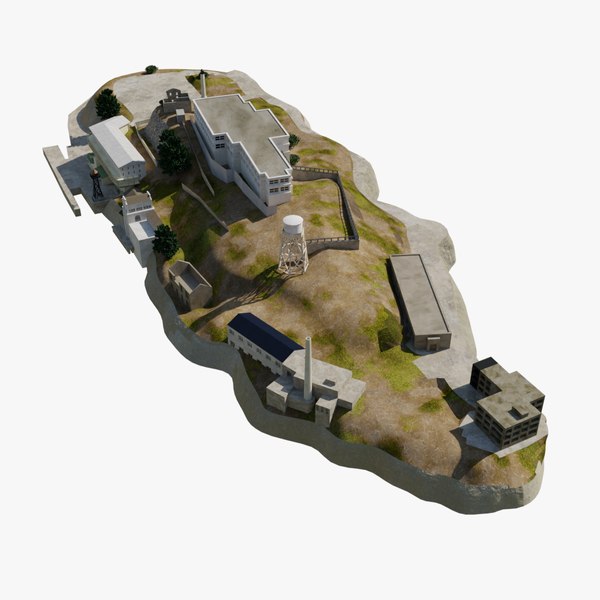 3D Alcatraz Models | TurboSquid
