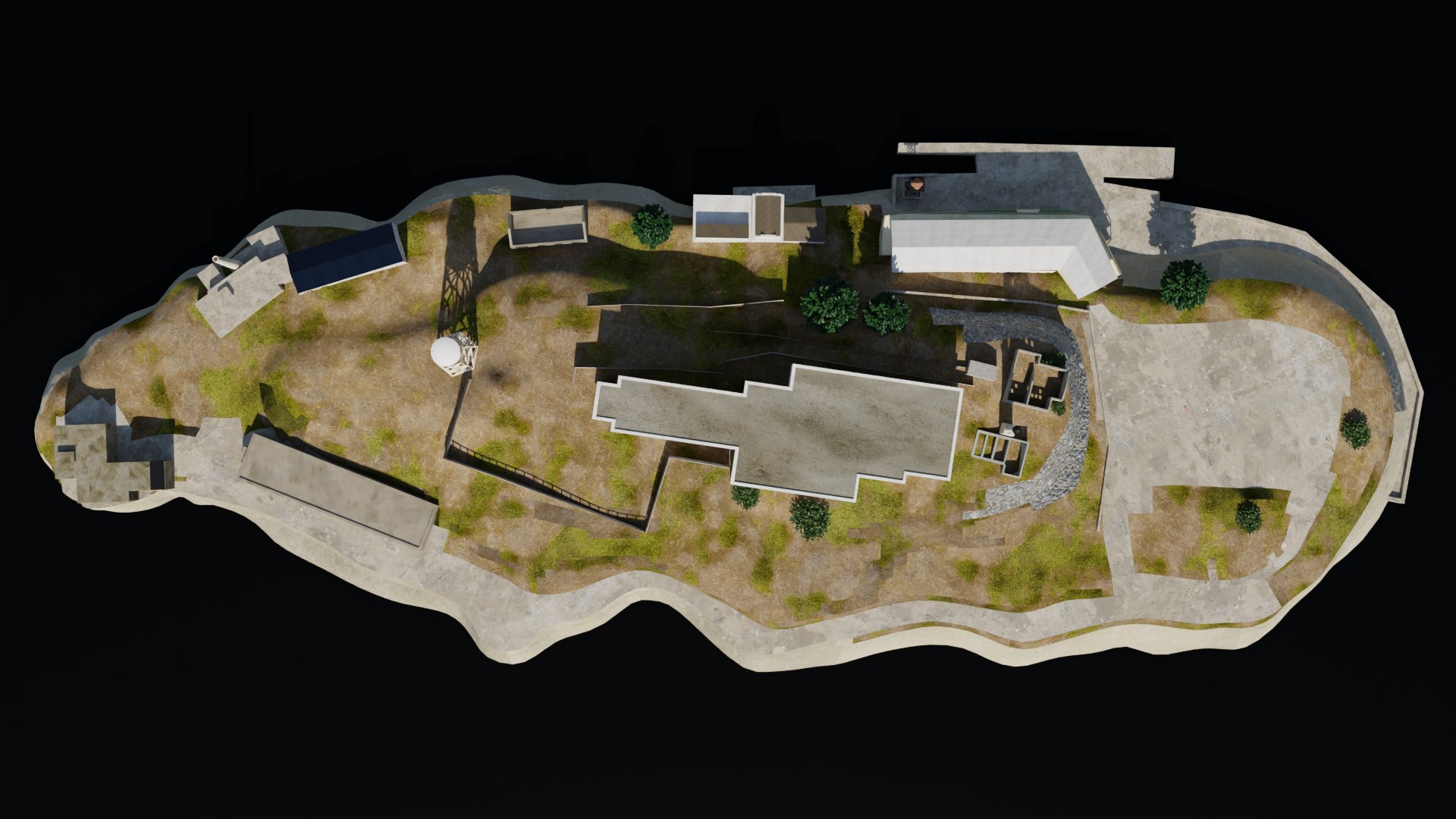 Alcatraz Island Model - TurboSquid 2092207