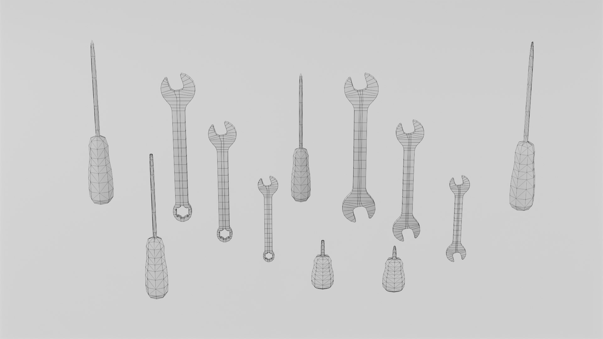 Low Poly Mechanical Tools 3D - TurboSquid 1988655