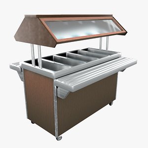 3D Salad Bar Models - Browse & Download Formats - TurboSquid
