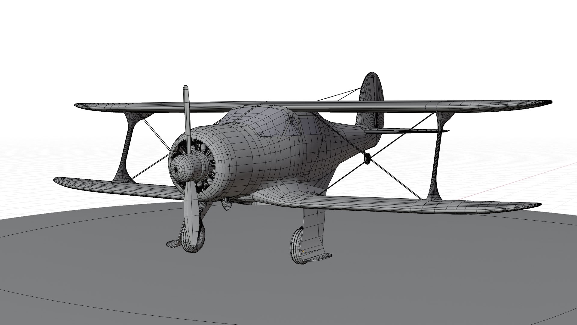 Beechcraft-Staggerwing 3D - TurboSquid 1846047