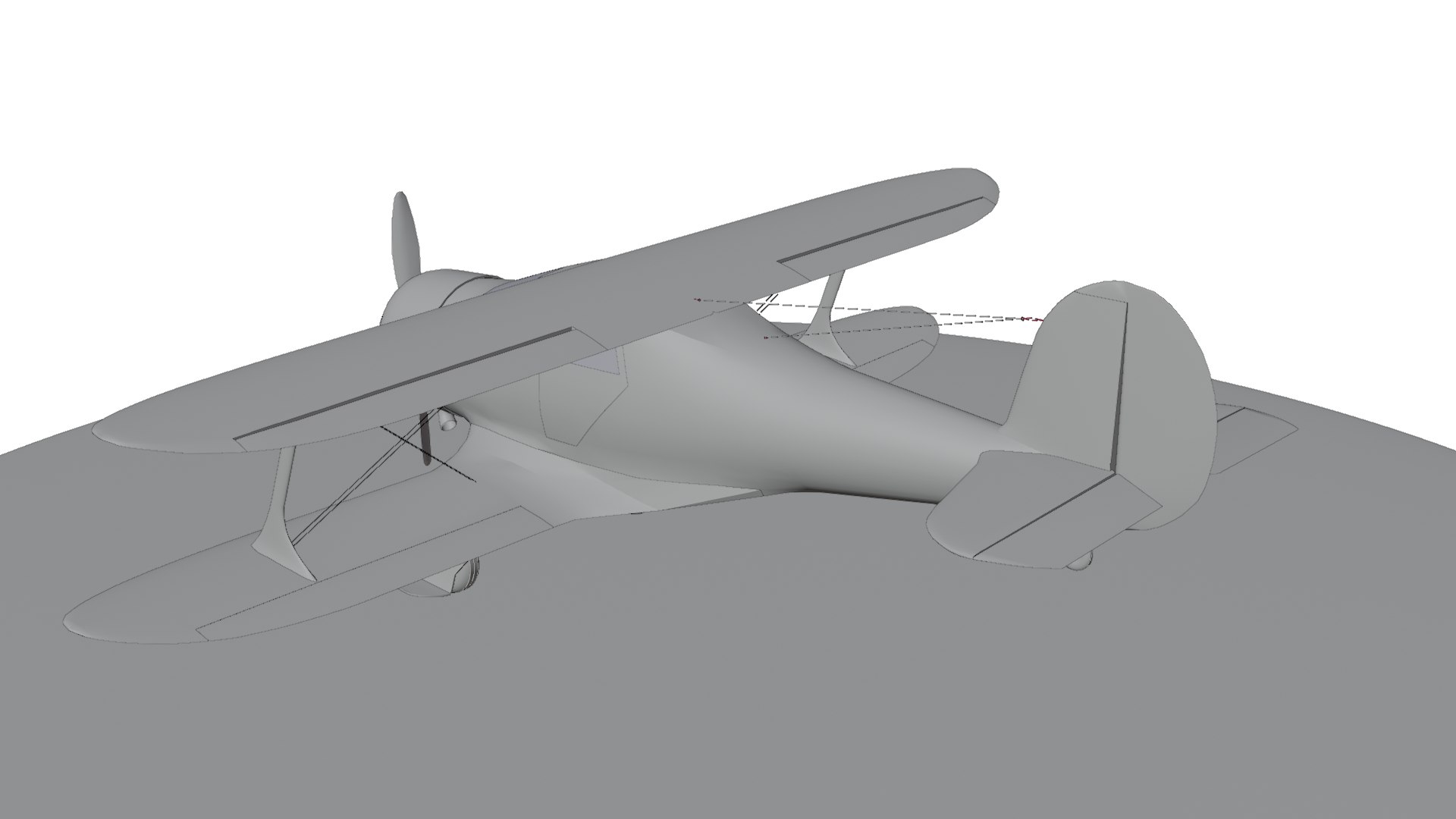 Beechcraft-Staggerwing 3D - TurboSquid 1846047