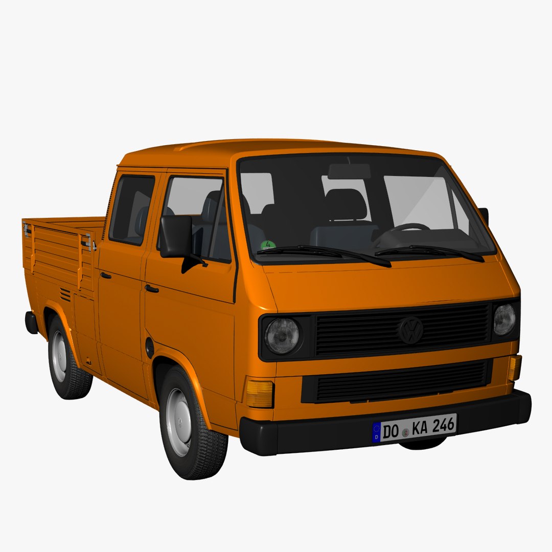 T3 Crewcab 3d Model