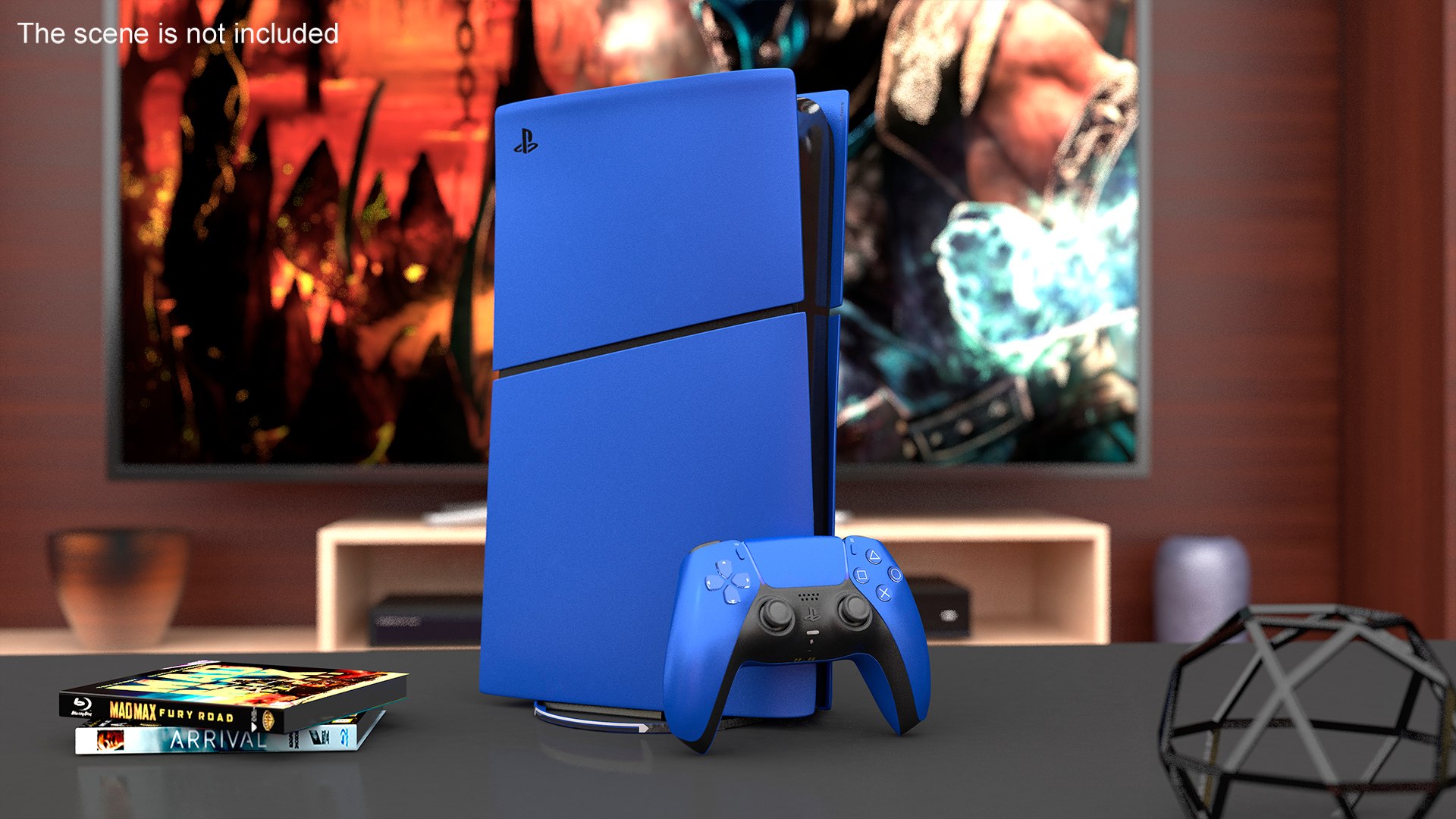 Sony PS5 Digital Console Slim Cobalt Blue Model - TurboSquid 2203234