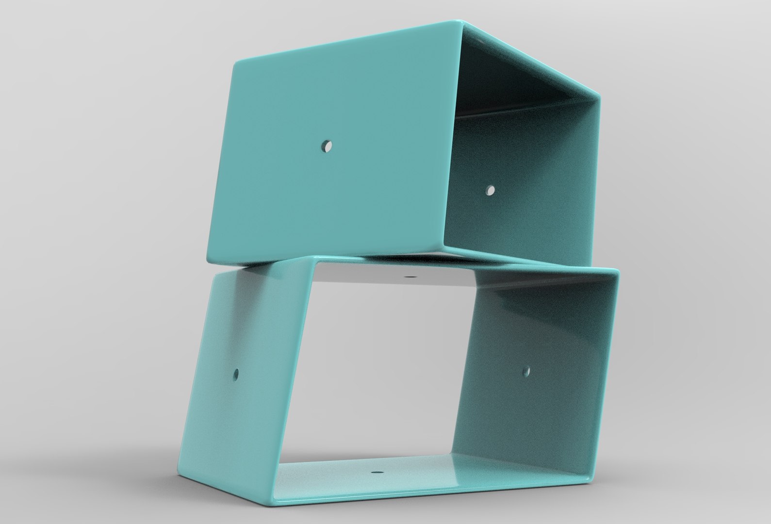 3D Oko Bookcase Model - TurboSquid 2346438