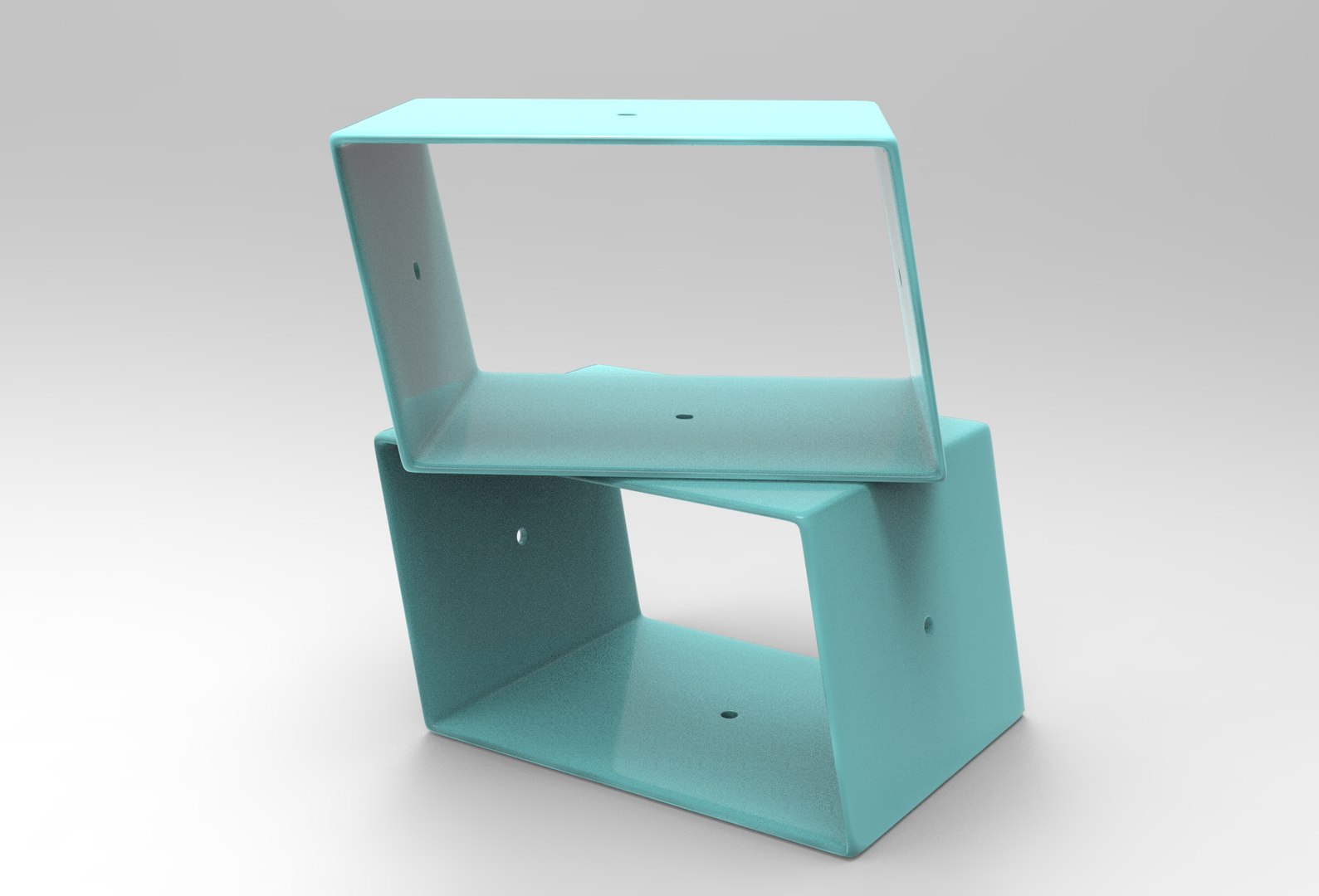 3D Oko Bookcase Model - TurboSquid 2346438