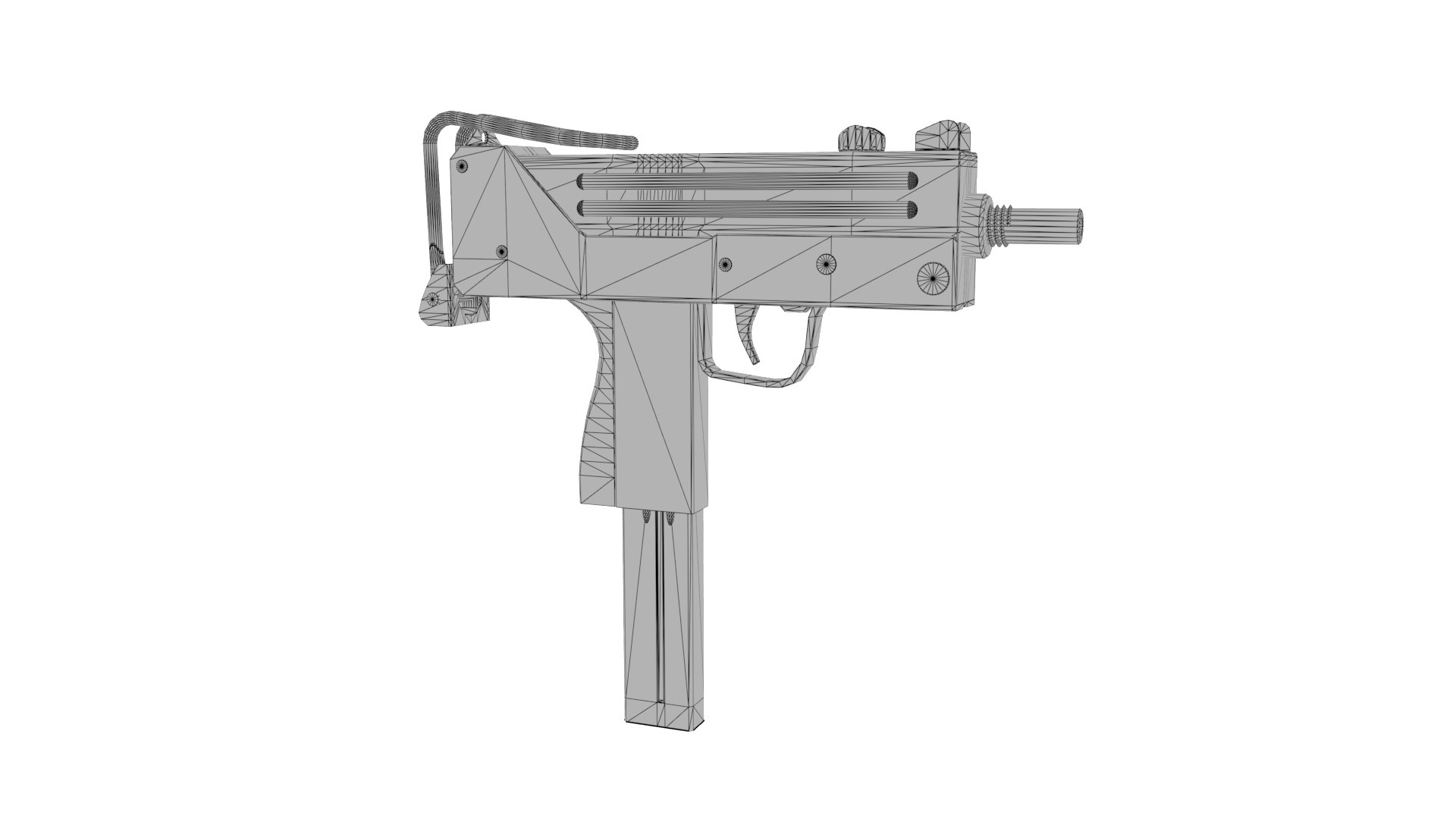 3D Ingram Mac-10 - TurboSquid 1707501
