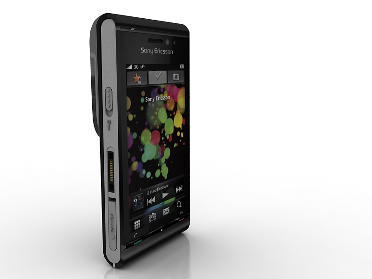 sony ericsson idou 3d model