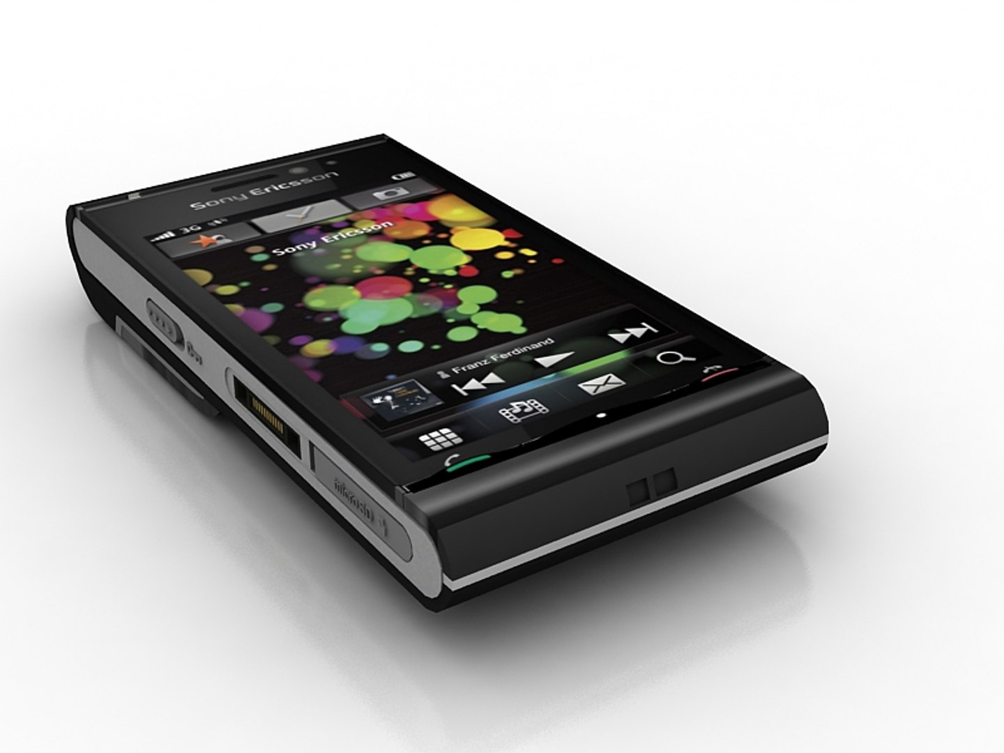 sony ericsson idou 3d model