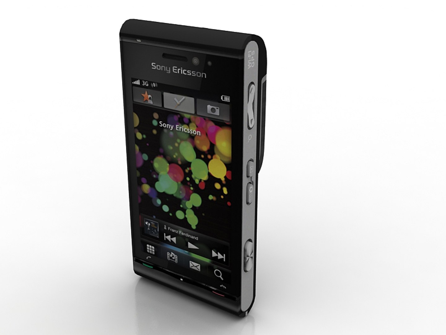 sony ericsson idou 3d model